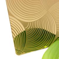 China 1500mm width Mirror Etched Stainless Steel Sheet Wall Decoration for sale
