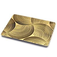 China Pakistan Bronze Color Etching Stainless Steel Sheet And Plates Width 1500mm For Building for sale