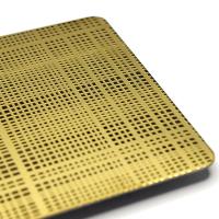 China 430 316 Pvd Color Coating Etched Stainless Steel Sheet Laser Cutting for sale