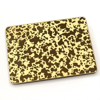 China 201 304 Color Etched Stainless Steel Sheet 4 x 8 ft For Machinery for sale
