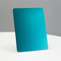 China Sandblasted Colored Stainless Steel Decorative Sheets 2438mm Length for sale
