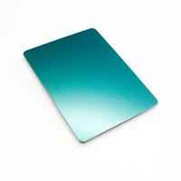 China Sandblasted Colored Stainless Steel Decorative Sheets 2438mm Length for sale