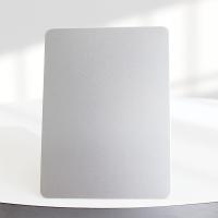 China 1219mm Decorative Stainless Steel Sheet White Color BeadBlasted Finish Inox Plate 4*8FT for sale
