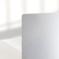 China 1219mm Decorative Stainless Steel Sheet White Color BeadBlasted Finish Inox Plate 4*8FT for sale