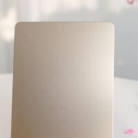 China 2438mm Length Sandblasted Stainless Steel Plate For Kitchen Cabinet Decor for sale