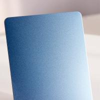 China Sky Blue Color 0.8MM Thick 4x8 Stainless Steel Sandbleasting Sheet AFP Finish for sale