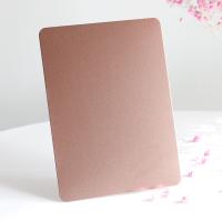 China 1219mm Width Decorative Stainless Steel Sheet For Interior Architectural Projects for sale