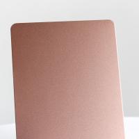 China 1219mm Width Decorative Stainless Steel Sheet For Interior Architectural Projects for sale