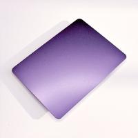 China 201 304 Decorative Stainless Steel Sheet 1.0mm Bead Blasted Color Metal Sheet For Wall Panel for sale