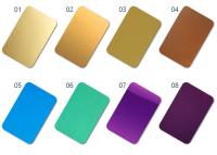 China PVD Coating Mirror Gold Color Decorative Stainless Steel Sheet 304 201 316l 0.3mm for sale