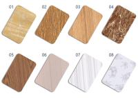China 304 Wooden Or Marble Pattern stainless laminate sheets For bathroom Decoration for sale