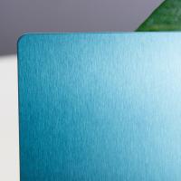 China Ss304 #4 No.4 N4 Finish Stainless Steel Sheet In PVD Jade Green Color Coated for sale