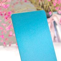 China Cold Rolled PVD Stainless Steel Sheet No.4 Finish Decorative Stainless Steel Panel For Interior Wall for sale