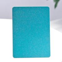 China 0.3-3Mm Thick Color Metal Sheet Decoration Stainless Steel Plate Hairline No.4 Finish for sale
