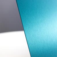 China Ss304 #4 No.4 N4 Finish Stainless Steel Sheet In PVD Jade Green Color Coated for sale