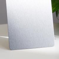 China 304 Brushed Stainless Steel Plate No.4 Finish Metal #4 Brushed Stainless Steel Sheet for sale