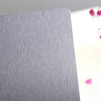 China Cold Rolled PVD Stainless Steel Sheet No.4 Finish Decorative Stainless Steel Panel For Interior Wall for sale