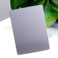 China Furniture Display Cabinets Brushed Stainless Steel Sheet 0.3mm For Stunning Decor for sale