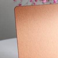 China Cold Rolled PVD Stainless Steel Sheet No.4 Finish Decorative Stainless Steel Panel For Interior Wall for sale