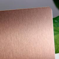 China No.4 Brushed Stainless Steel Sheet 304 Grade Corrosion Resistant for sale