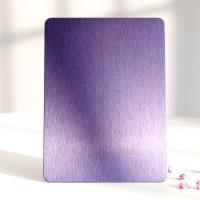 China JIS Brushed Stainless Steel Sheet 0.8mm Thick For Wall Decorative for sale