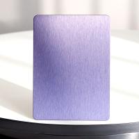 China Custom Multi Purpose Brushed Stainless Steel Sheet 1219 x 2438mm for sale