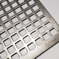 China 3mm Decorative Perforated Metal Screen Stainless Steel Perforated Sheet Metal for sale