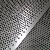 China Perforated Hole Punch Ceiling Perforated Stainless Steel Sheet 3mm Thickness for sale