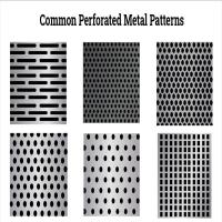 China Customizable Perforated Stainless Steel Sheet Ageing Resistance for sale