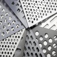 China Small Hole Perforated Stainless Steel Sheet For Fencing 1219 x 2438mm for sale