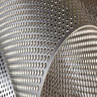 China 6mm Stainless Steel Perforated Sheet 1.0mm 1.2mm Stainless Steel Plate Regular Pattern for sale