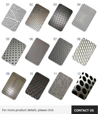 China Versatile Perforated Stainless Steel Sheet For Construction Industrial for sale