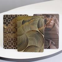 China Mirror Etched Stainless Steel Sheet SS Decoration plate 2000mm Width for sale