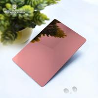 China 1.2mm 1.5mm Black Mirror Stainless Steel Sheet Cold Rolled for sale