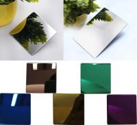 China Mirror Finish Polished Stainless Sheet 3.0mm Thickness Metal Customize Size for sale