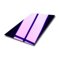 China Mirror Finish Polished Stainless Sheet 3.0mm Thickness Metal Customize Size for sale