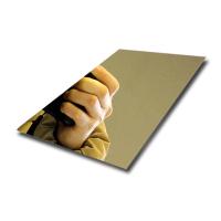 China Bright 8k Stainless Steel Sheet Metal Mirror Finish Decorative Metal Plate for sale