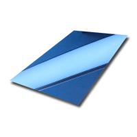 China 304 316 Stainless Steel Decorative Sheets Mirror Finish Colored for sale