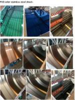 China 309s 310s 904l Color Stainless Steel Sheet Bright Surface 0.3mm Thickness for sale
