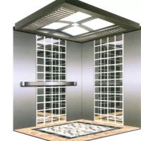 China 2mm Etching Decorative Stainless Steel Sheet 304 Elevator Cabin Lift Door for sale
