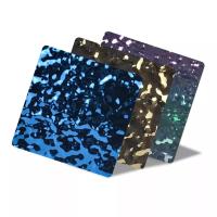 China 316l Stamped Stainless Steel sheet Water Ripper Finished For Ceiling Decoration for sale