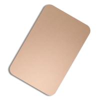 China Pvd Rose Gold Decorative Mirror Polished Stainless Steel Sheet Width 1500mm for sale
