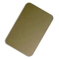 China Color Coated Stainless Steel Metal Sheet 316 304 4x8 PVD 8K 3D Wall Gold Mirror for sale