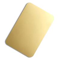 China Color Coated Stainless Steel Metal Sheet 316 304 4x8 PVD 8K 3D Wall Gold Mirror for sale