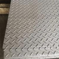 China 430Ss Checkered Stainless Steel Sheet Thickness 1mm Square Pattern for sale