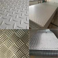 China ASME 201 304 4x8 Checkered Embossed Stainless Steel Sheet Water Ripple for sale