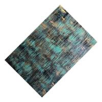 China 0.3mm Decorative Stainless Steel Sheet Mfr - Antique Bronze Copper Color Coating SS Plate for sale