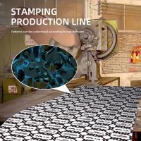 China Blue Ripple Pvd Metal Decorative Sheet Water Wave Stainless Steel Panel for sale