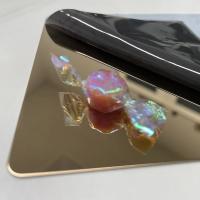 China 430 304L 316L Stainless Steel Sheet 6k Mirror Finish Decoration Waterproof for sale