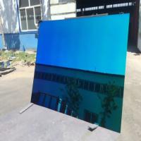China Blue 304 Mirror Finish Stainless Steel Sheet Max. Width 1500mm for sale